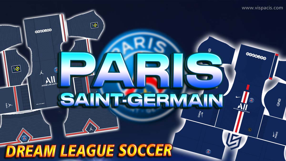 Kits DLS PSG 23/24: Kit DLS Paris Saint Germain (Escudo e Uniforme)