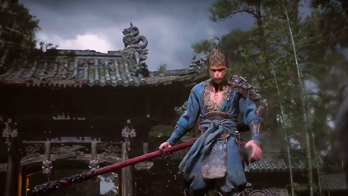 Goku Chega ao Black Myth: Wukong em Mod Incrível