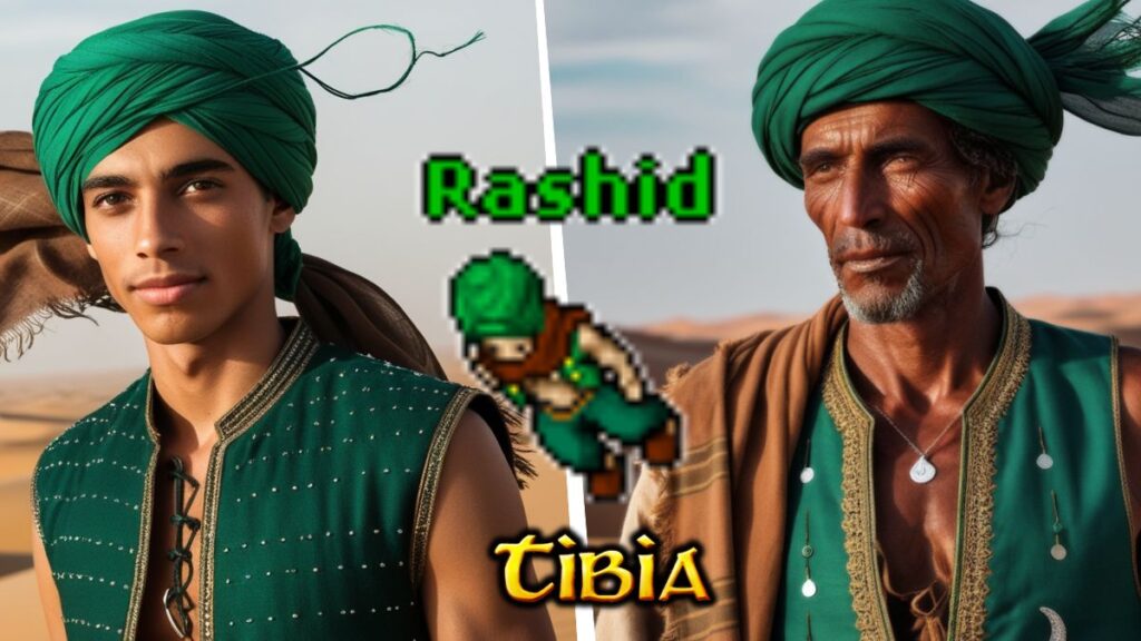 Rashid: Onde Fica o NPC no Tibia e Itens Negociáveis